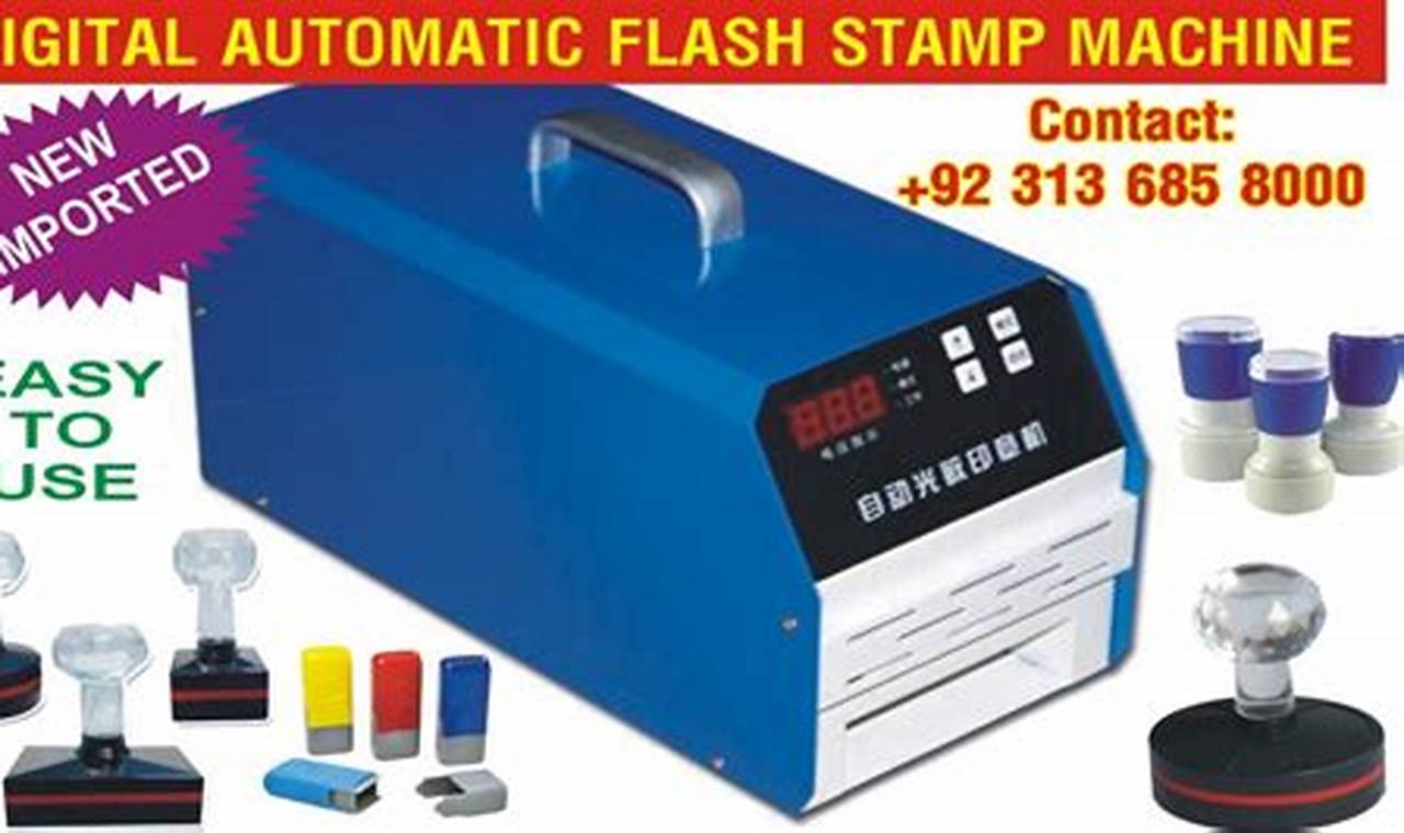 Best Flash Rubber Stamp Machines for DIY