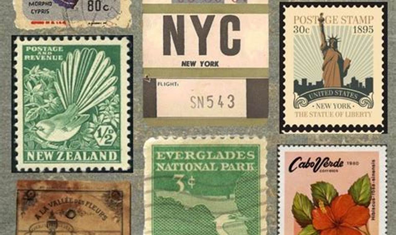 Beautiful Postcard Stamps & Collecting Guide