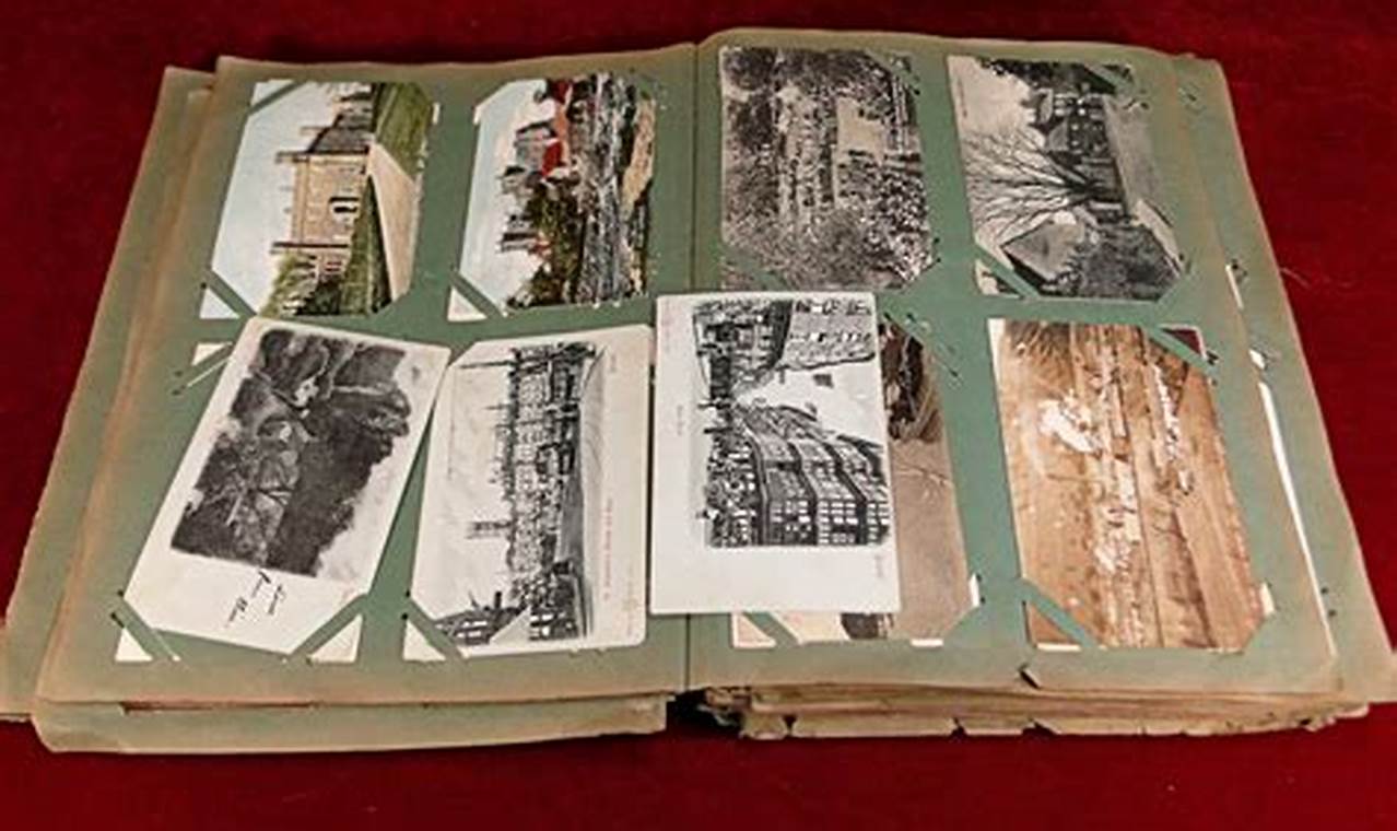 Postcard Collection Book