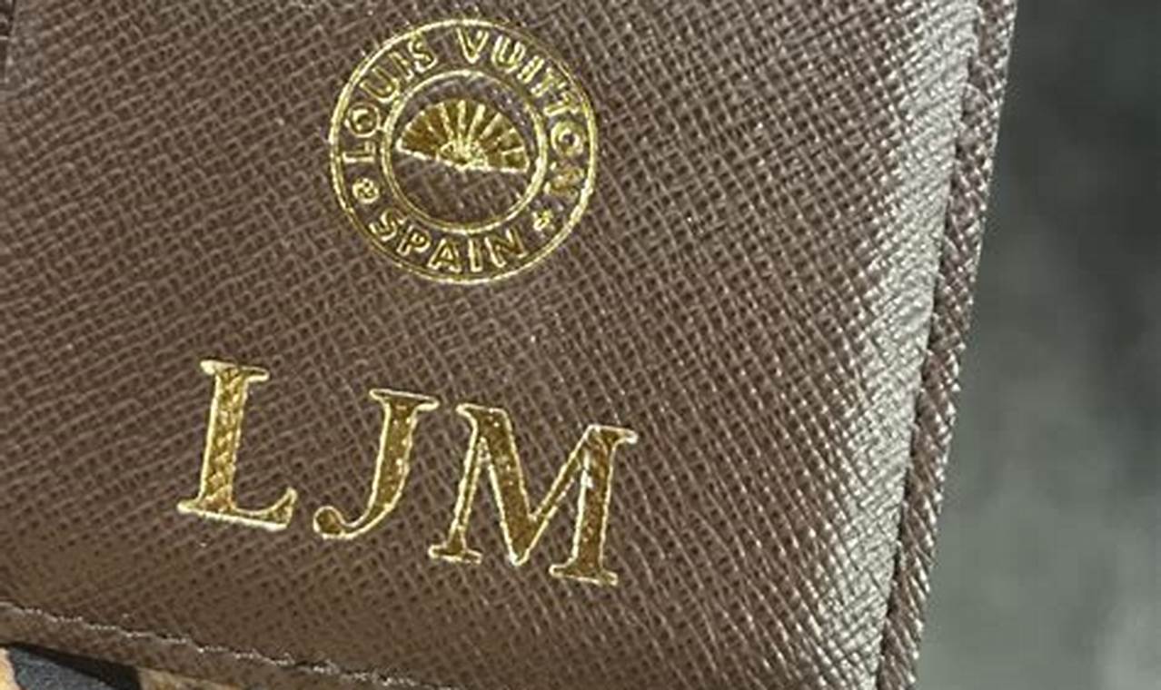 Personalize Your LV Passport Holder with a Custom Stamp