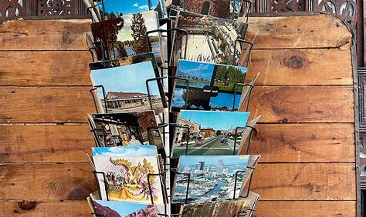 Showcase Your Vintage Postcard Collection Beautifully