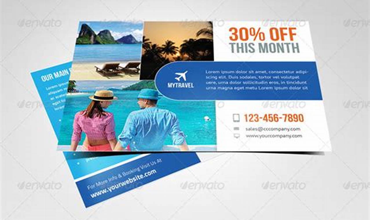 Effective Postcard Advertisements Design & Marketing