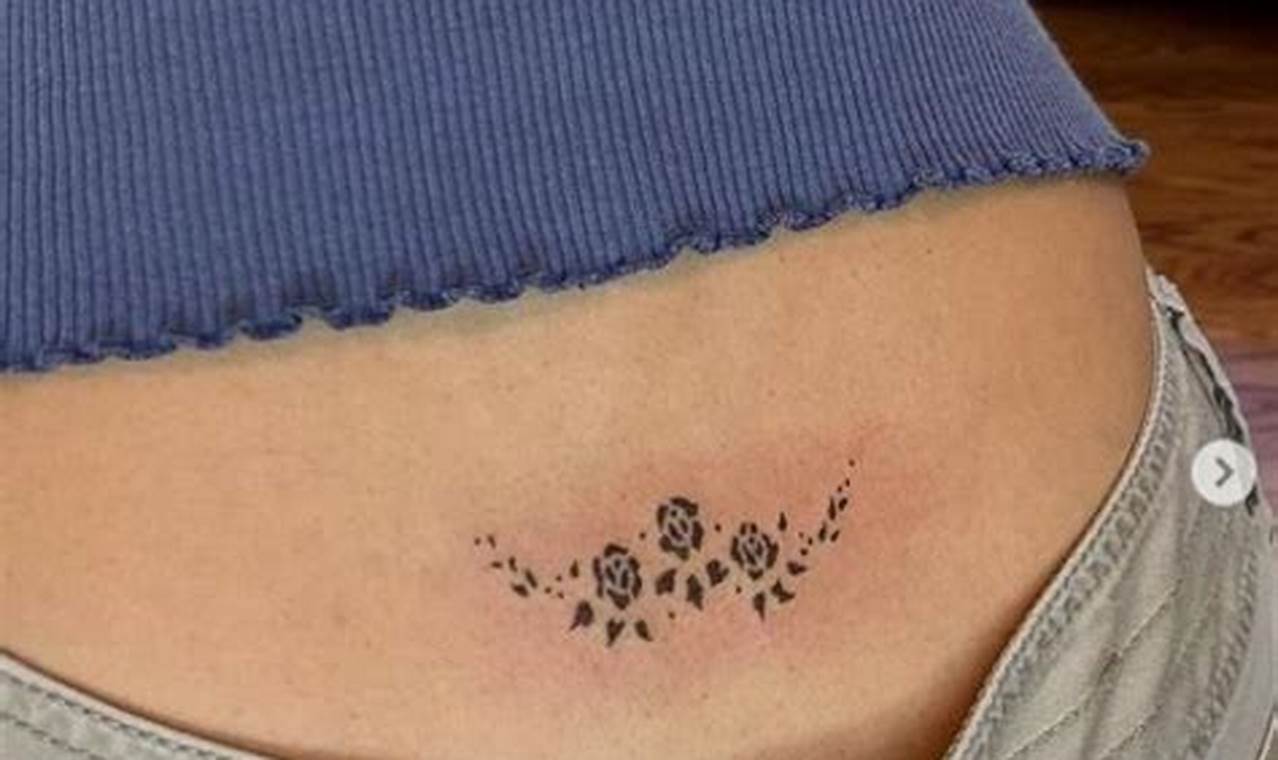Cute Tramp Stamp Tattoo Ideas & Designs