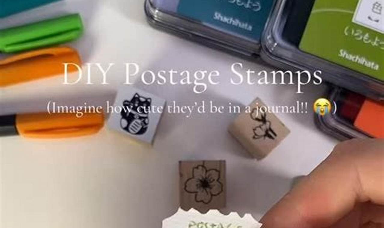 Design Your Own DIY Postage Stamps: A Guide