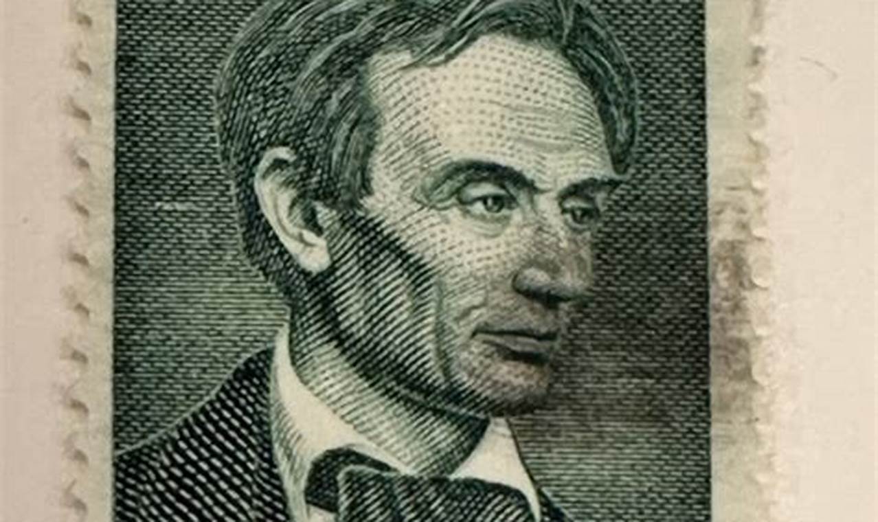 Classic Abraham Lincoln One Cent Stamp Guide