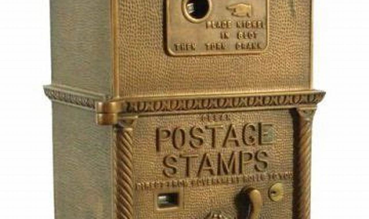 Vintage Antique Postage Stamp Machines & More