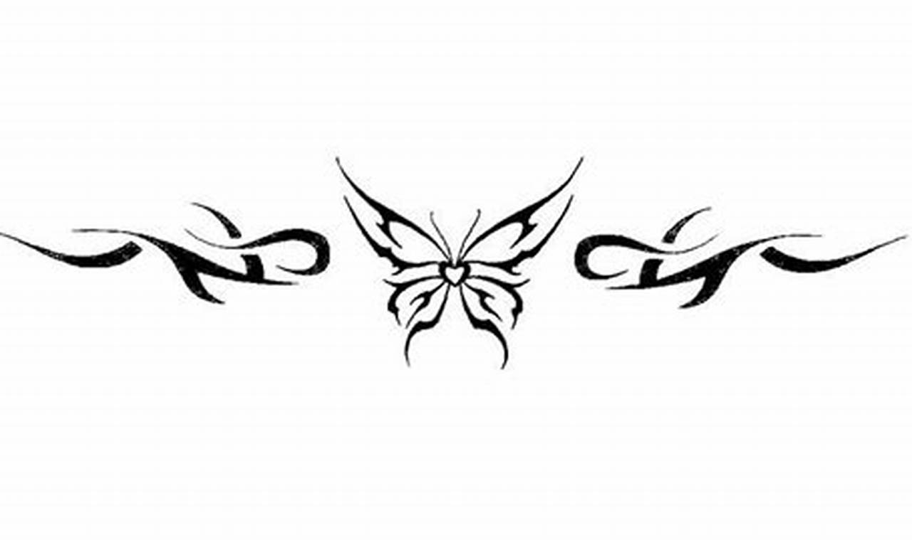 Custom Tramp Stamp Stencil Designs & Ideas