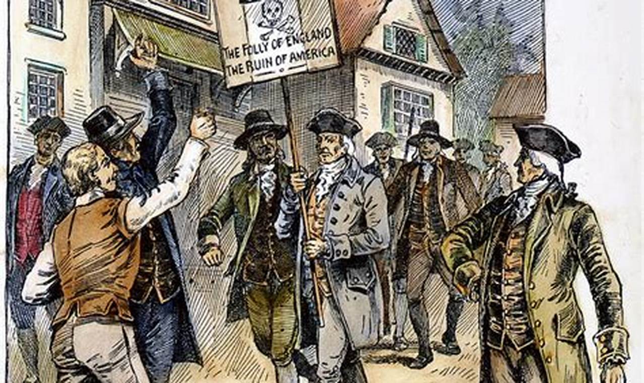 Colonial Stamp Act Boycotts: A Spark of Revolution