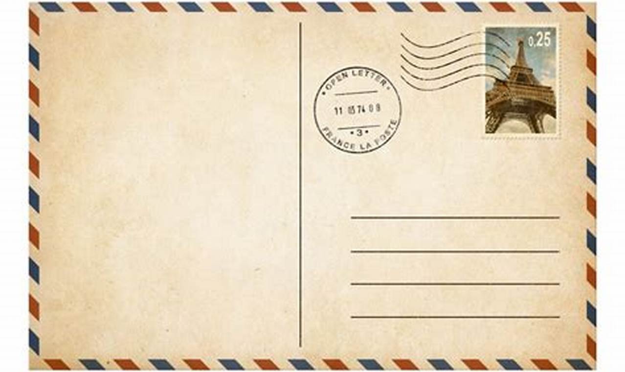 Anatomy of a Postcard Stamp: Visual Guide